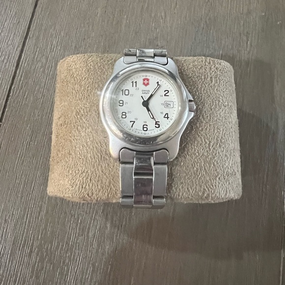 Swiss Army | Accessories | Womens Swiss Army Stainless Steel Watch ...